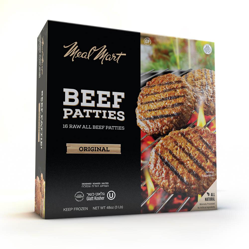 BEEF PATTIES (FAMILY PACK) – Zaftig Kosher